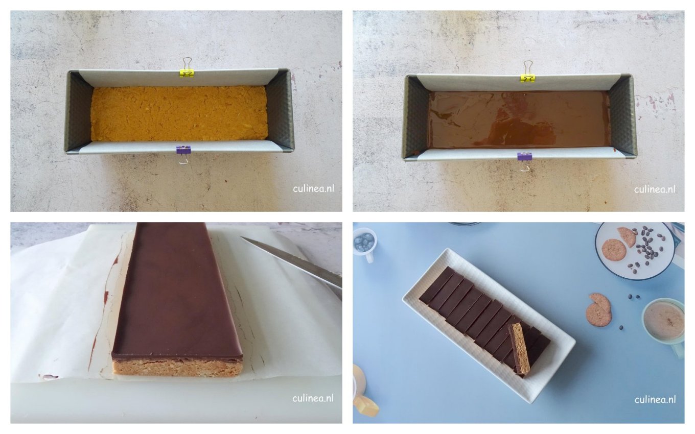 Pindakaas chocolade proteïne repen | Culinea.nl;