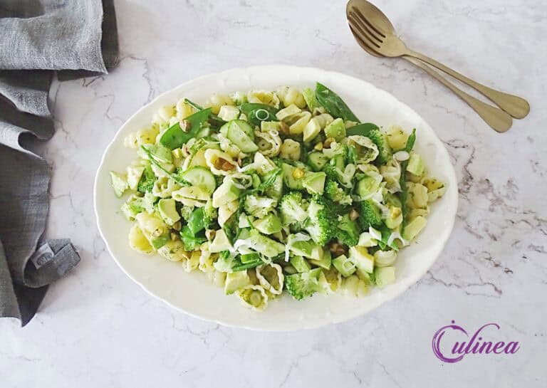 Pastasalade met Groene Groenten en Kruiden | Culinea.nl;