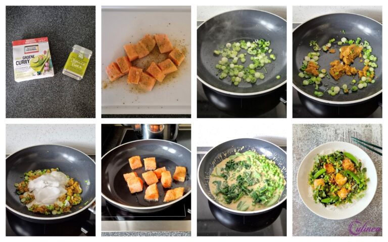 Thaise Groene Curry met Zalm | Culinea.nl